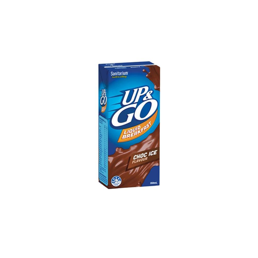 350ML UP&GO CHOC ICE (12) - Kelly's Distributors Pty Ltd